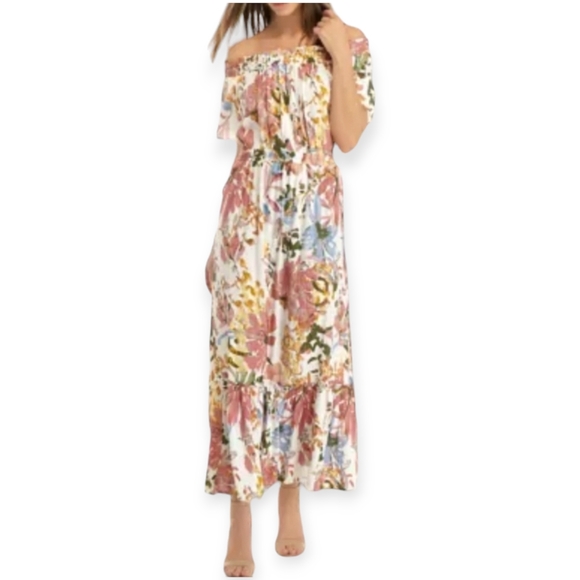 new directions | Dresses | New Direction Curvy Womens Split Sleeve Maxi ...